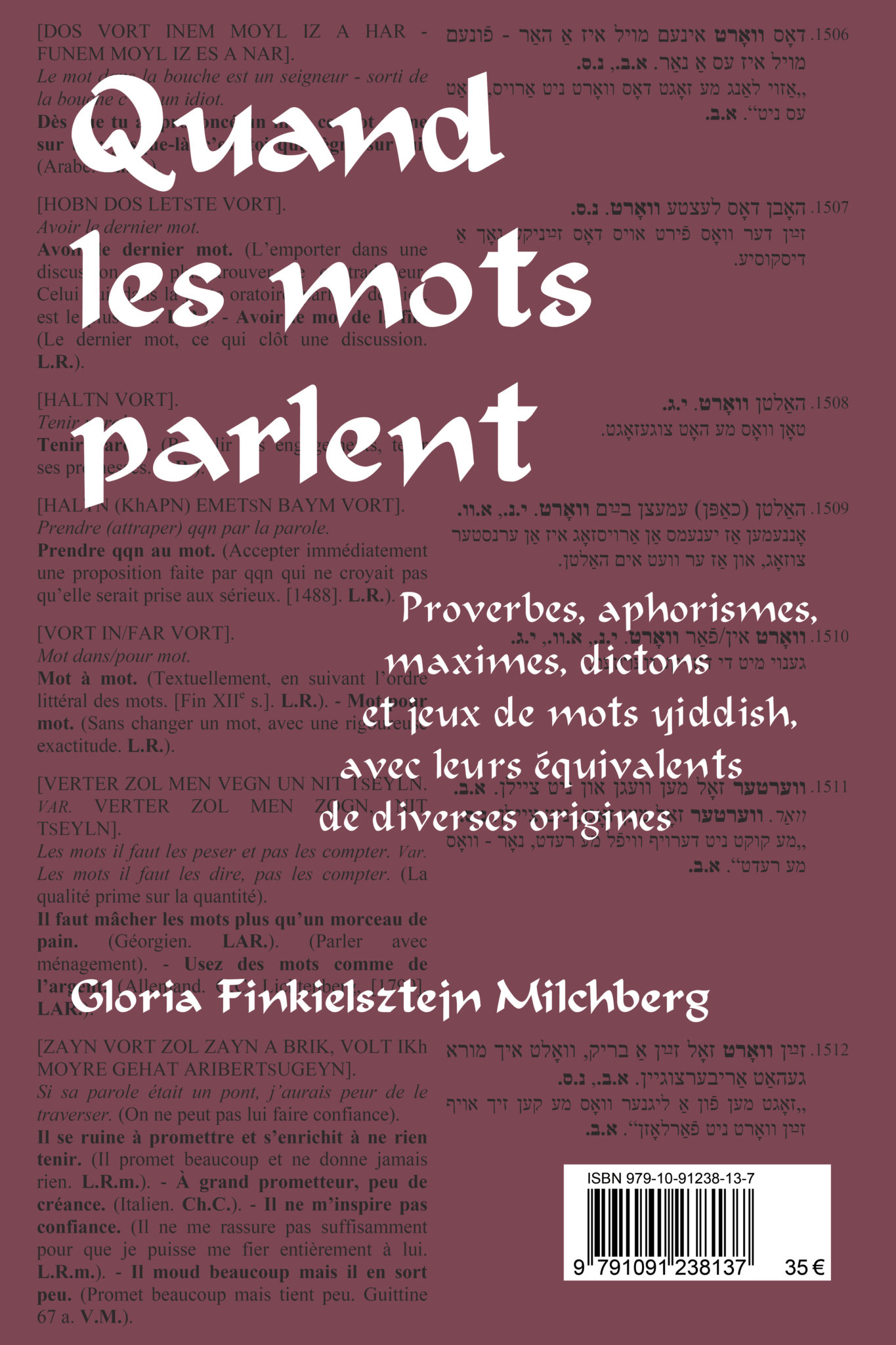 "Quand les mots parlent : proverbes, maximes, dictons et jeux de mots ...